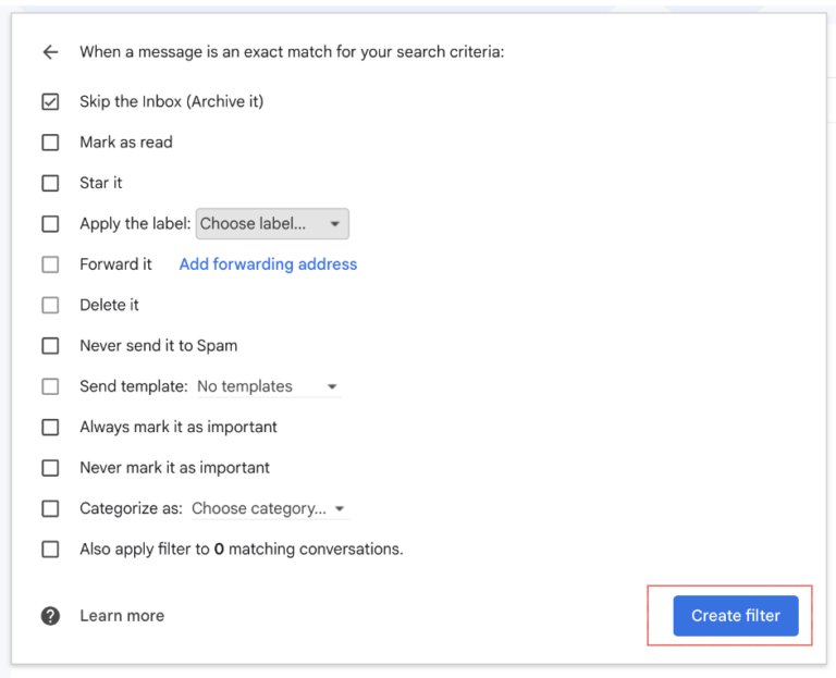 How To Create Rules In Gmail