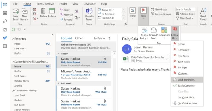 How to Set Reminders in Outlook? A Guide