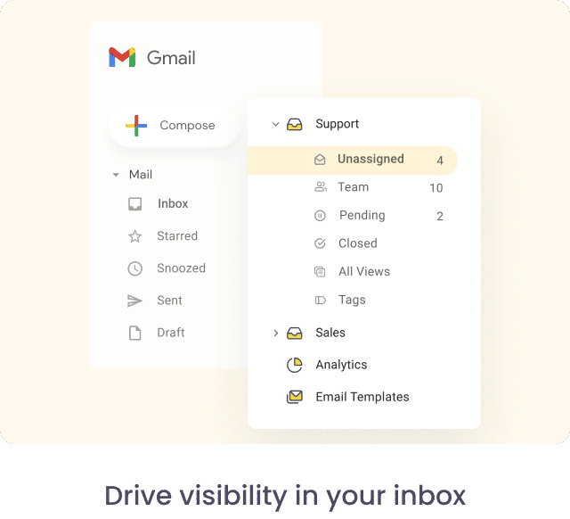 Easy-to-use email management & customer service software