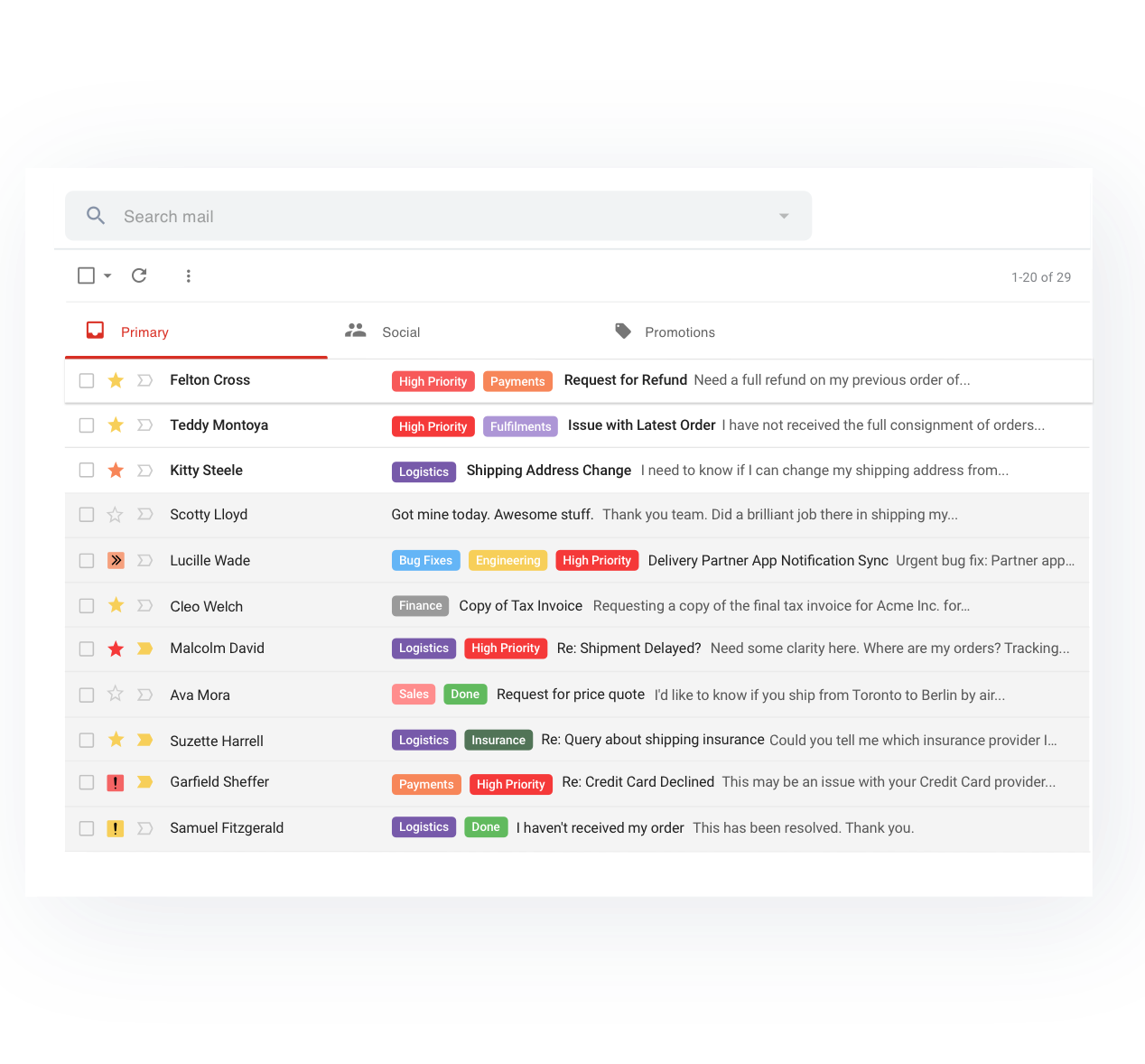 Use Email Tags to organize your Gmail inbox | Hiver™