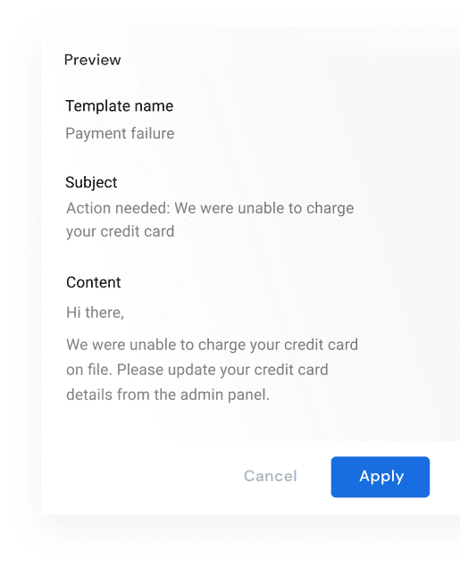 Easily create email templates for customer service | Hiver™